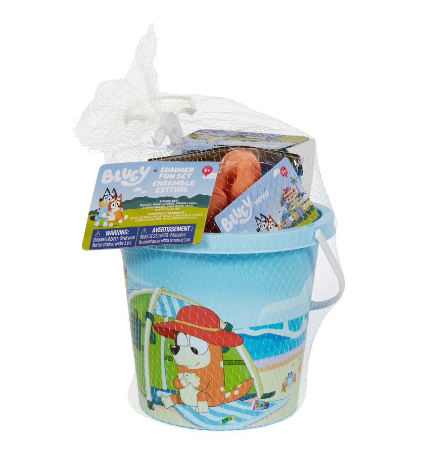 Little Kids Bluey Summer Fun Set – Splash & Play with Bluey ...