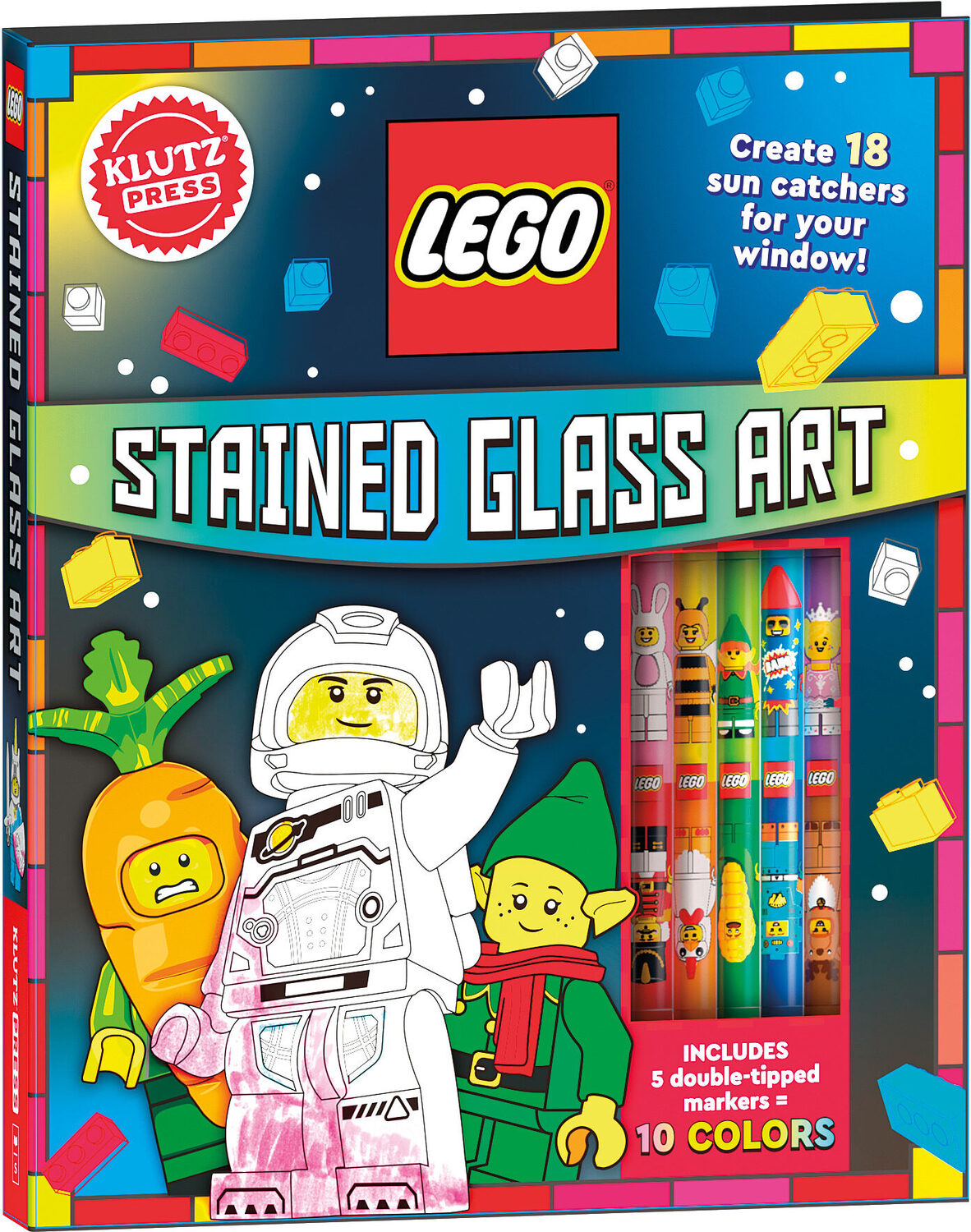 LEGO Stained Glass Art - Gingerbread House Toys