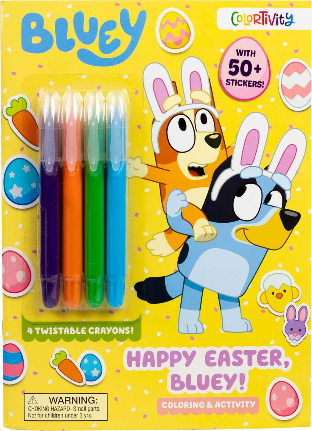 Bluey Colortivity: Happy Easter, Bluey! - Gingerbread House Toys