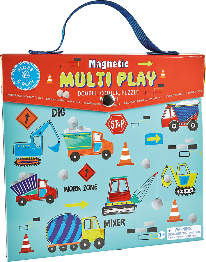 Magnetic Multi Play Construction - Gingerbread House Toys