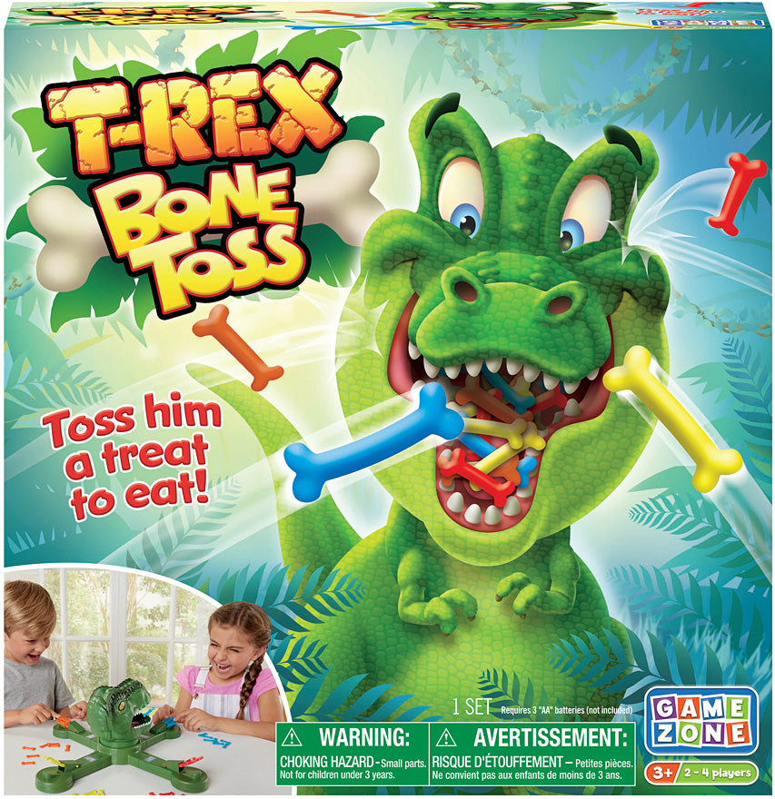 T-Rex Bone Toss Game - Gingerbread House Toys