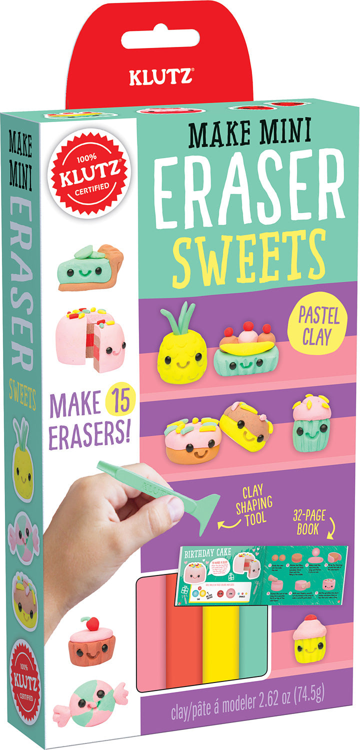 Make Mini Eraser Sweets - Gingerbread House Toys