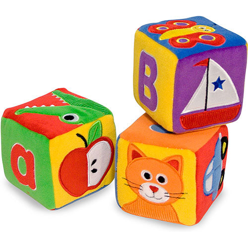 Soft ABC Blocks - Gingerbread House Toys