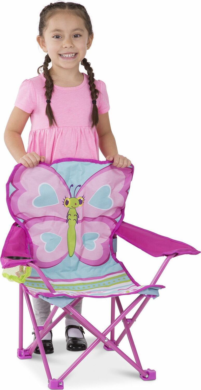 Cutie Pie Butterfly Camp Chair - Gingerbread House Toys