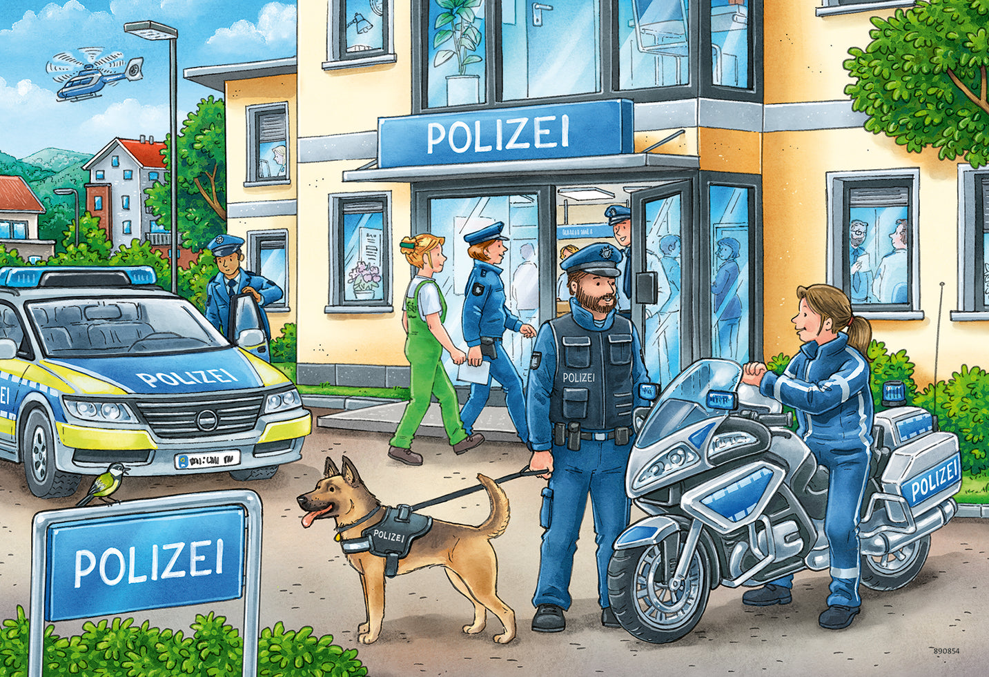 Police at Work! - Gingerbread House Toys