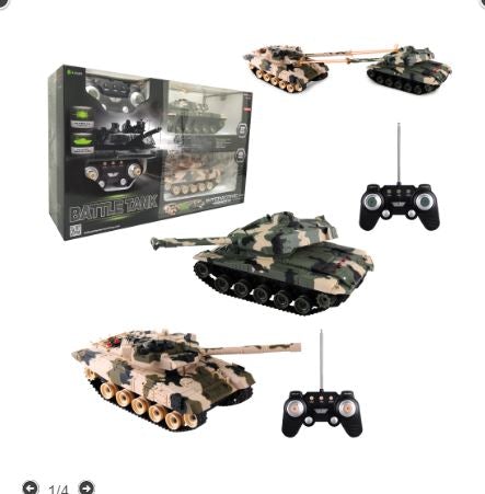 Battle Tanks RC two pack - Gingerbread House Toys